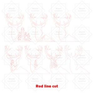 Hunting Multi-layer, Laser Cut Fles - 7 Layer Art Piece for Glowforge ...