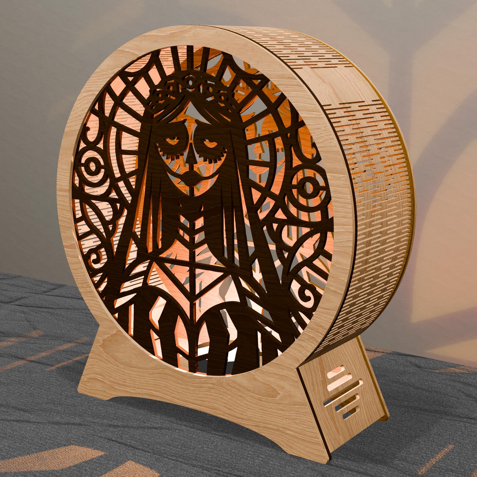 Corpse Bride Wooden Lamp: Halloween Gothic Decor (digital Download - Etsy