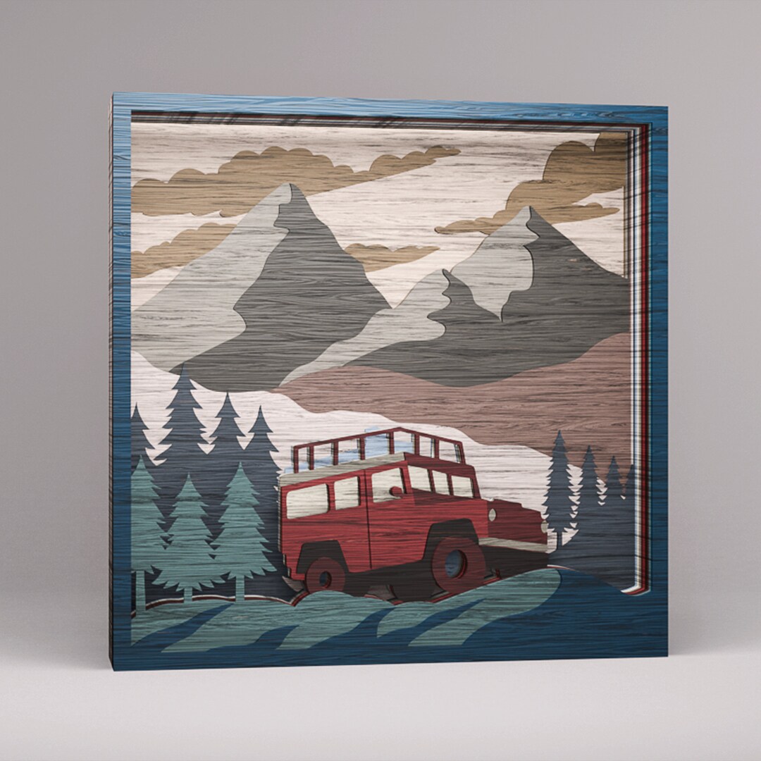 Multi-layer, Laser Cut Fles - 16 Layer Art Piece for Glowforge - SVG ... Multi-layer, Laser Cut Fles - 16 Layer Art Piece for Glowforge - SVG ...