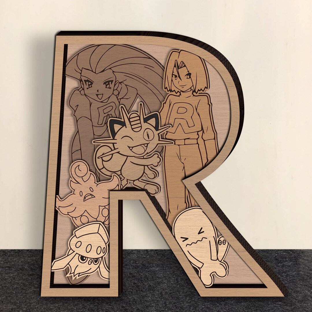 Multi-layer, Laser Cut Fles - 7 Layer Art Piece for Glowforge - SVG ...