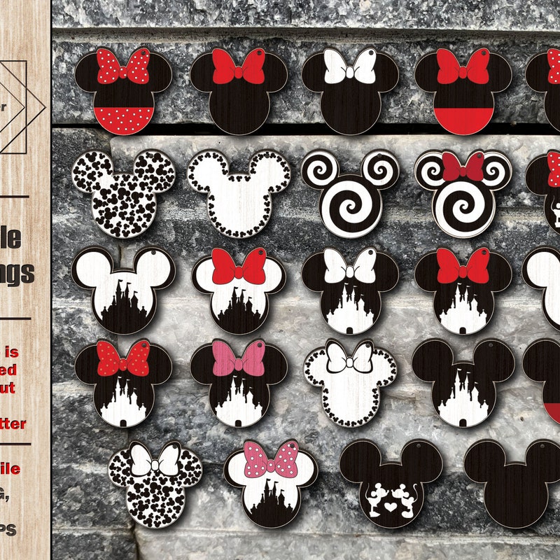 Cartoon Unique Earrings - Etsy