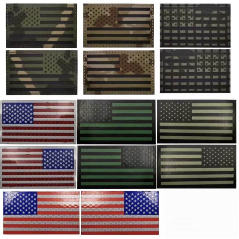 Reflective Usa Patch - Etsy