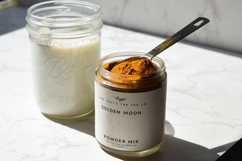 Golden Moon Powder Mix Moon Milk - Etsy
