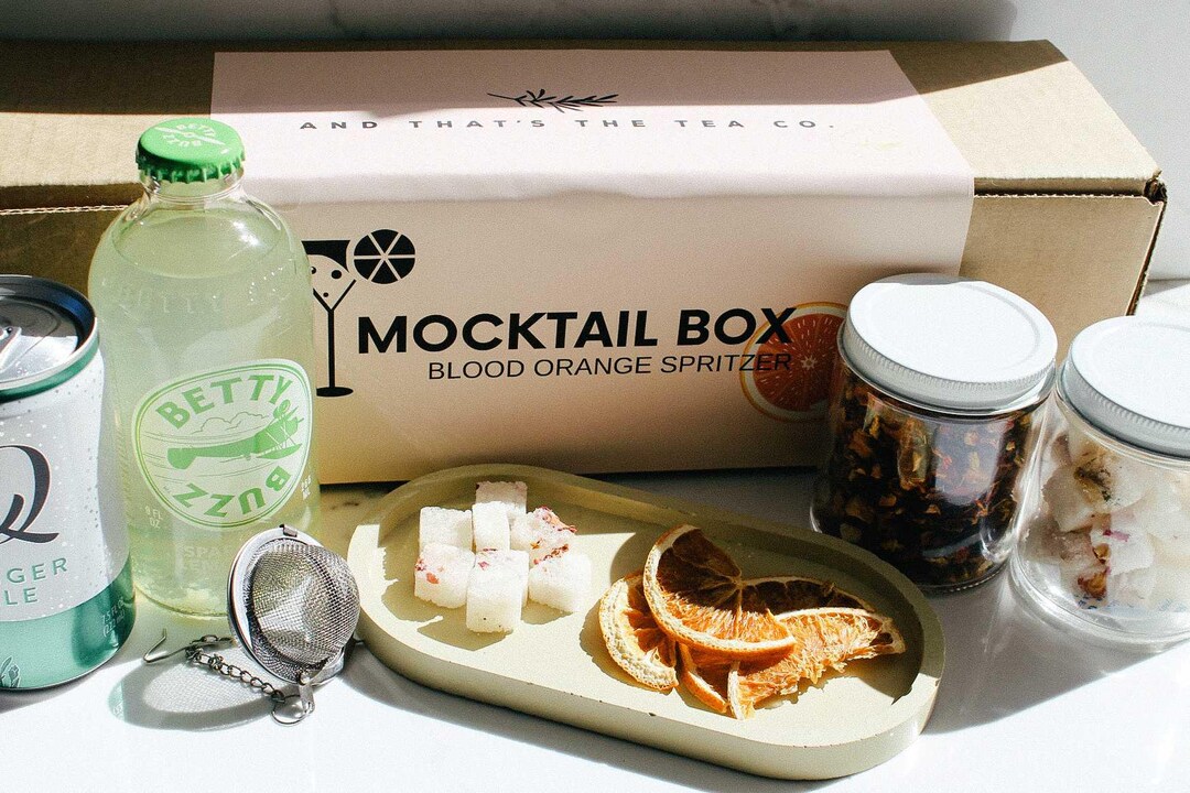 Mocktail Box - Mocktails Mixers - Etsy