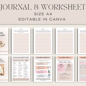 Setting Boundaries Done for You Workbook | Coaching Program for ...