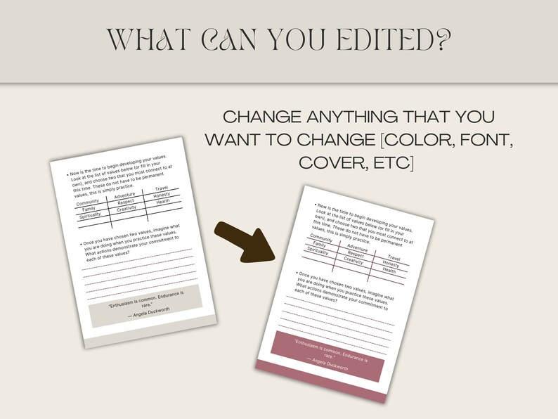 Done for You | Resilience Brandable Worksheet | Editable Canva | Life ...