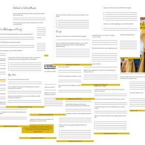 Done for You Designing A Life Plan Brandable Worksheet - Etsy