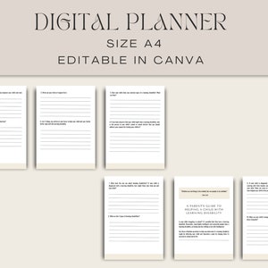 Parent's Guide: Help Your Child With Learning Disability Worksheet ...