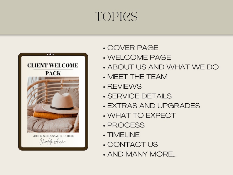 Coaching Client Welcome Pack Template, Client Welcome Kit, New Client ...