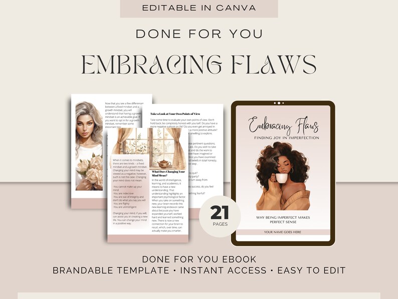 Embracing Flaw : Finding Joy in Imperfection | Done for You | Life Coach | Self-esteem Coach ...