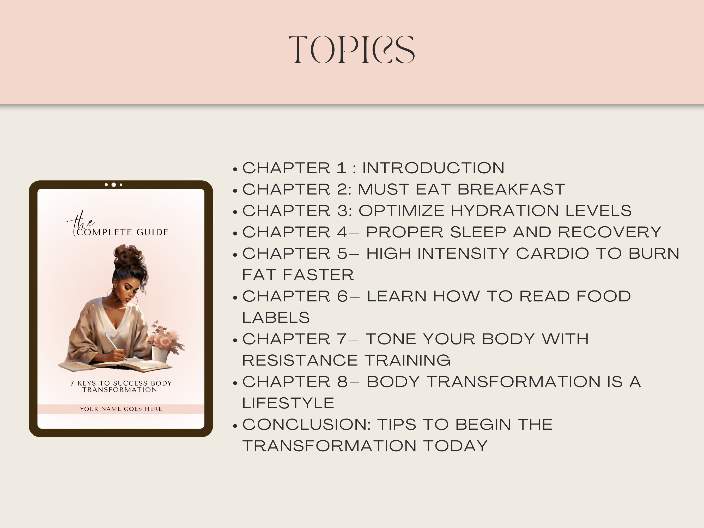 7 Keys to Success Body Transformation Done for You Workbook|coaching ...
