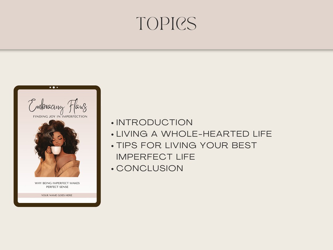 Embracing Flaw : Finding Joy in Imperfection | Done for You | Life ...