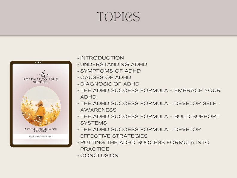 The Roadmap to ADHD Success Done for You Ebook & Guide for ADHD Coach ...