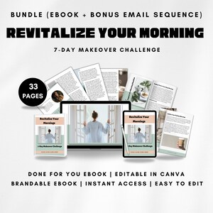 Revitalize Your Mornings: 7-day Makeover Challenge Done for - Etsy