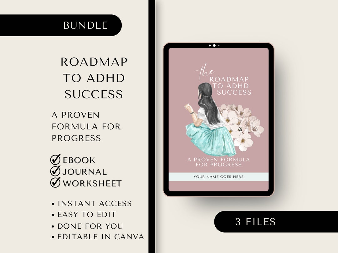The Roadmap to ADHD Success Done for You Ebook & Guide for - Etsy