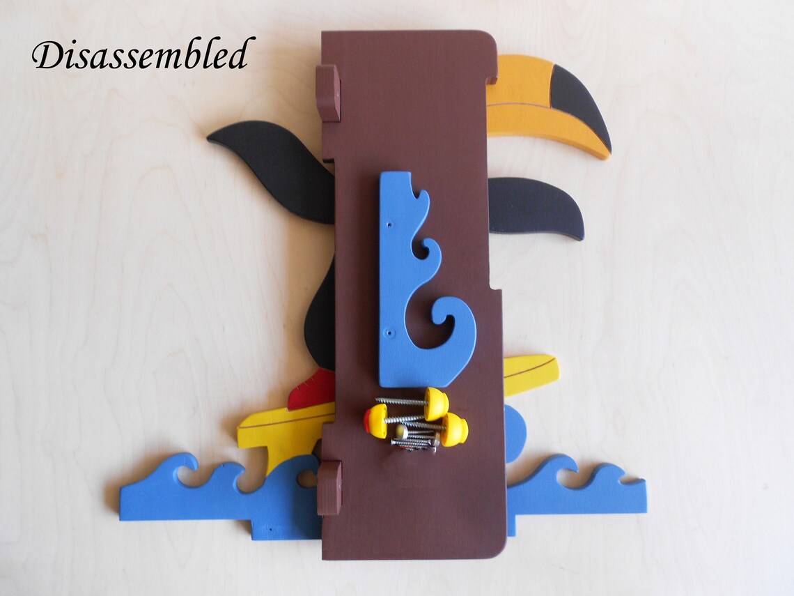 Cute Penguin Floating Wall Shelf Wall Hanging Wooden Book - Etsy