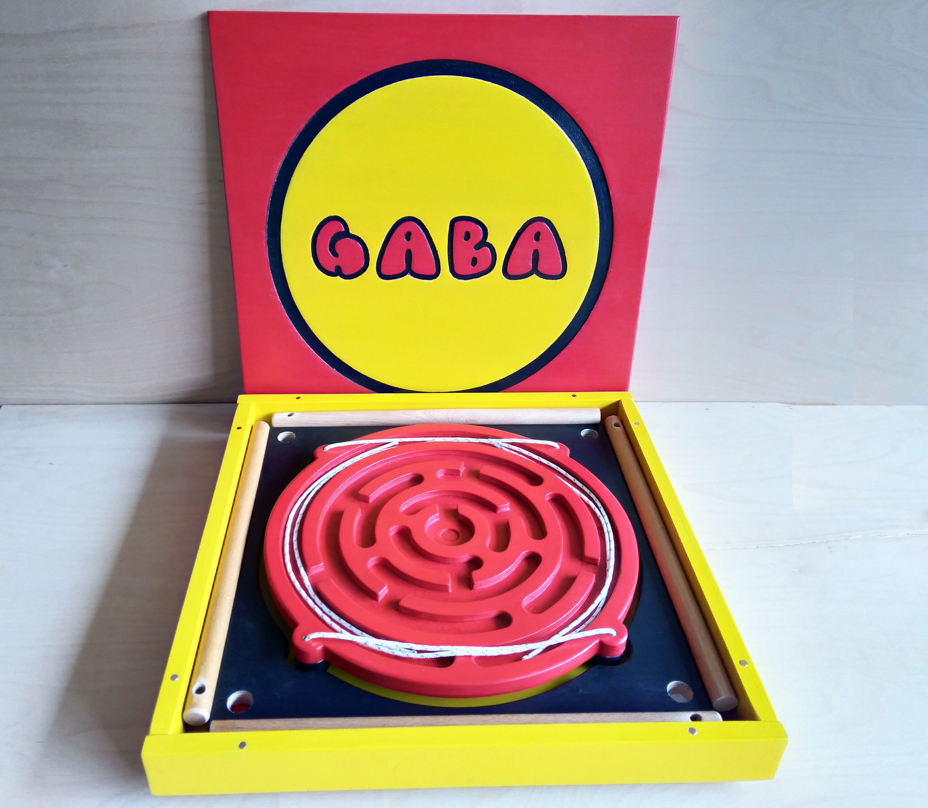 Wooden Labyrinth Hanging on Ropes, Labyrinth Competition, Wooden ...