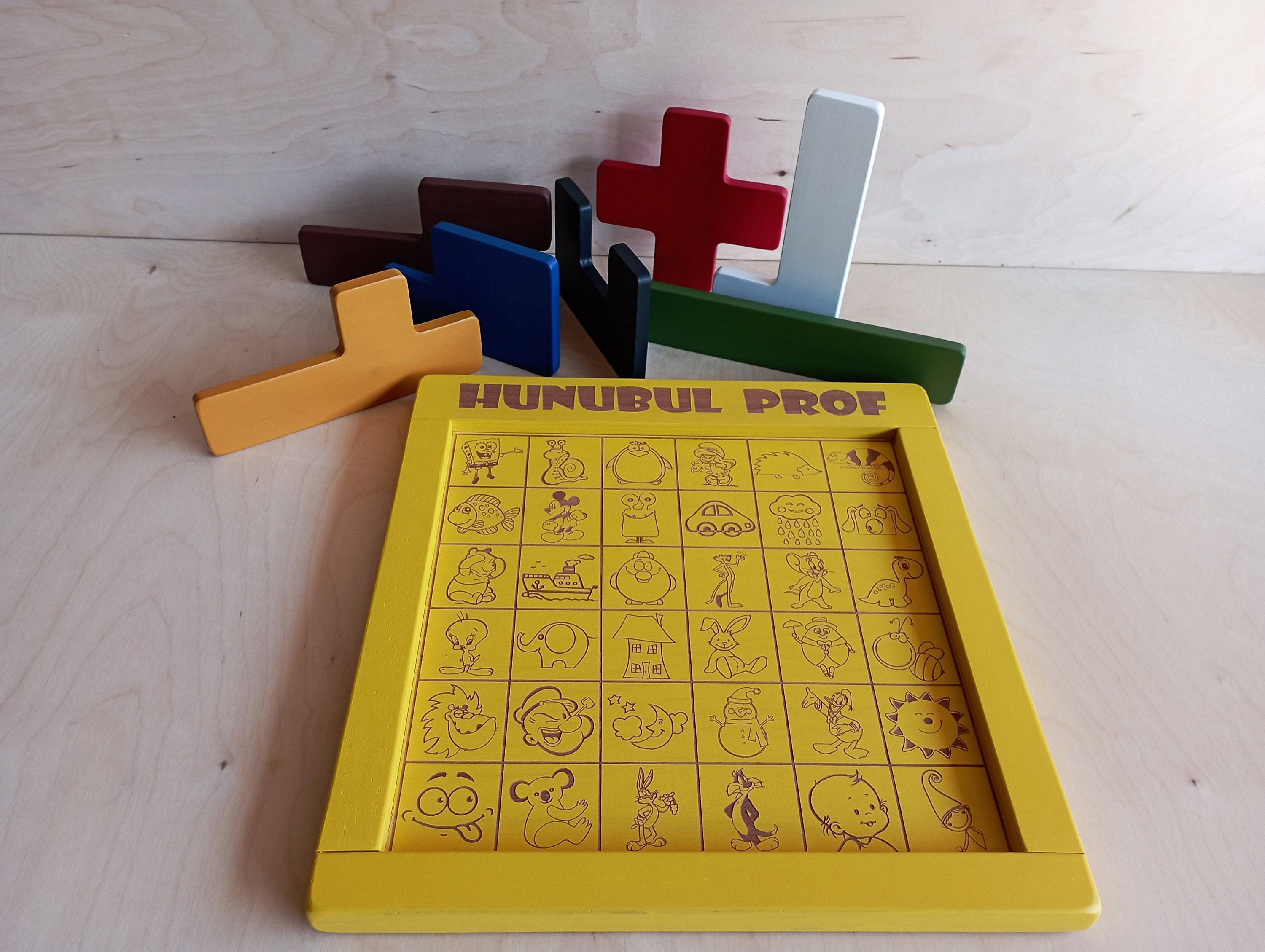 Tetris Block Shapes, Tetris Piece, 7 Piece Tetris Puzzle, Wooden ...