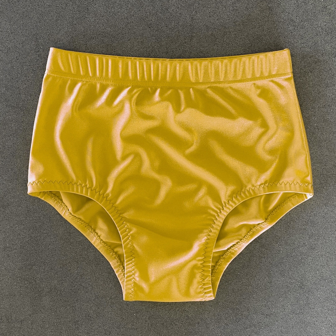 SHINY High Waist Pro Wrestling Trunks / MANY COLOURS and Sizes ...