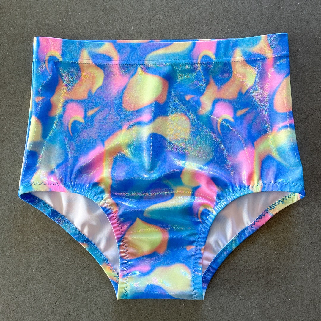 X-SMALL (28-30) Dreamland Blue Pro Wrestling Trunks / Classic ...