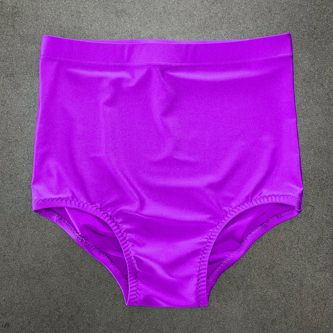 Matte ULTRA HIGH WAIST Pro Wrestling Trunks / Many Colours and Sizes ...