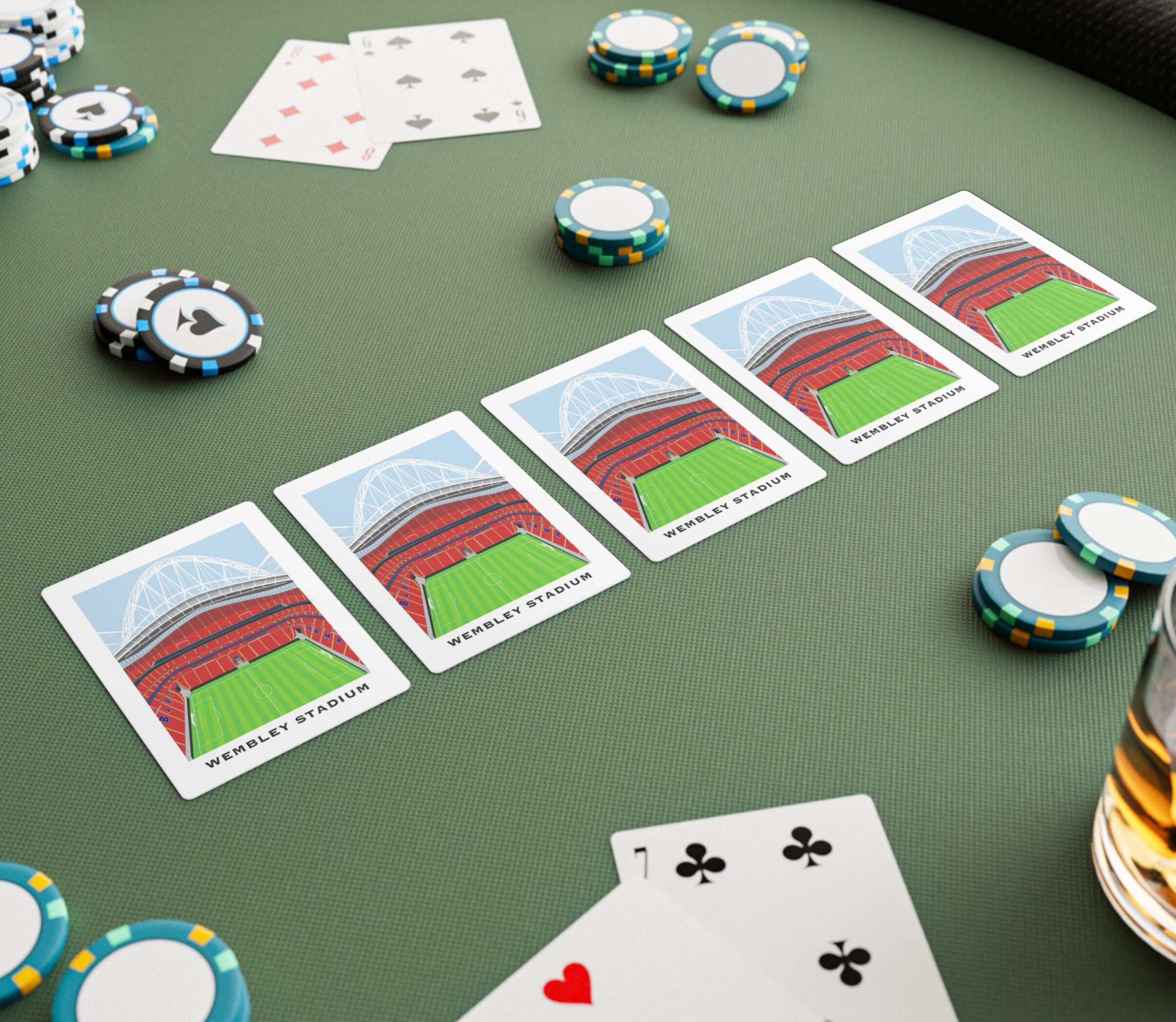 Wembley Playing Cards - Wembley Stadium - Etsy