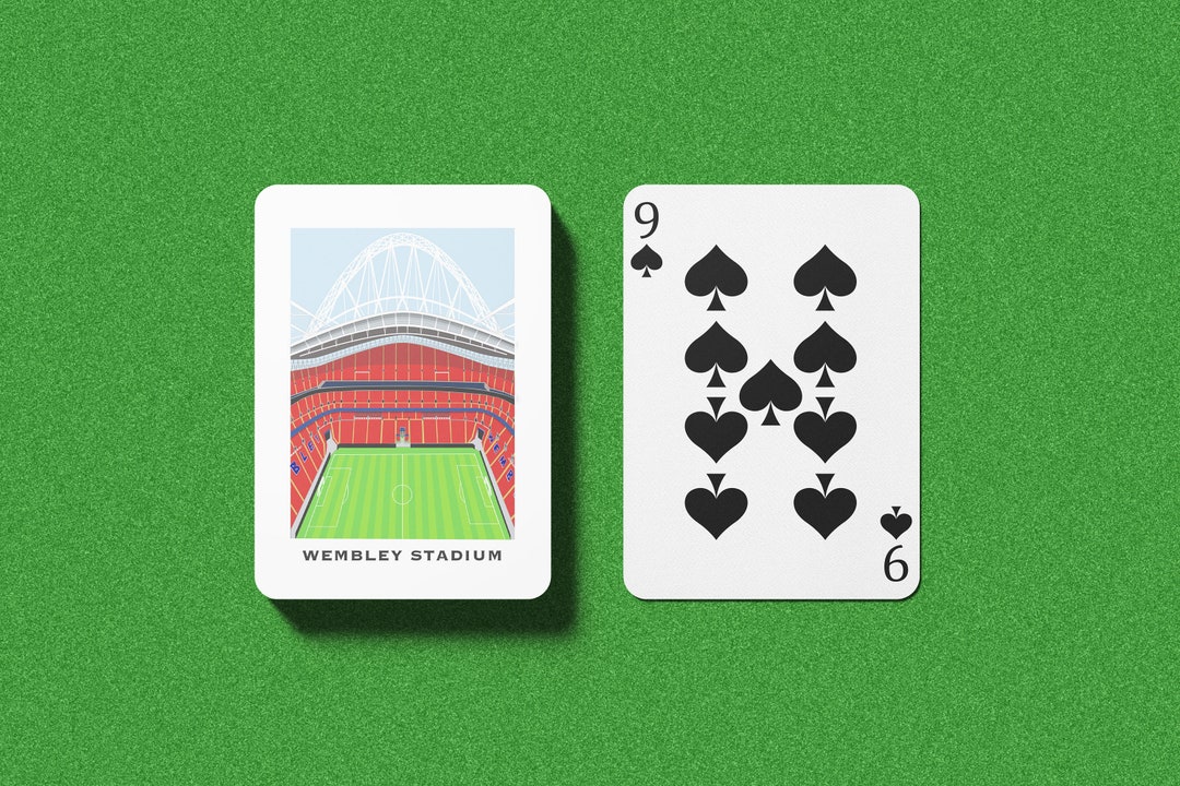 Wembley Playing Cards - Wembley Stadium - Etsy