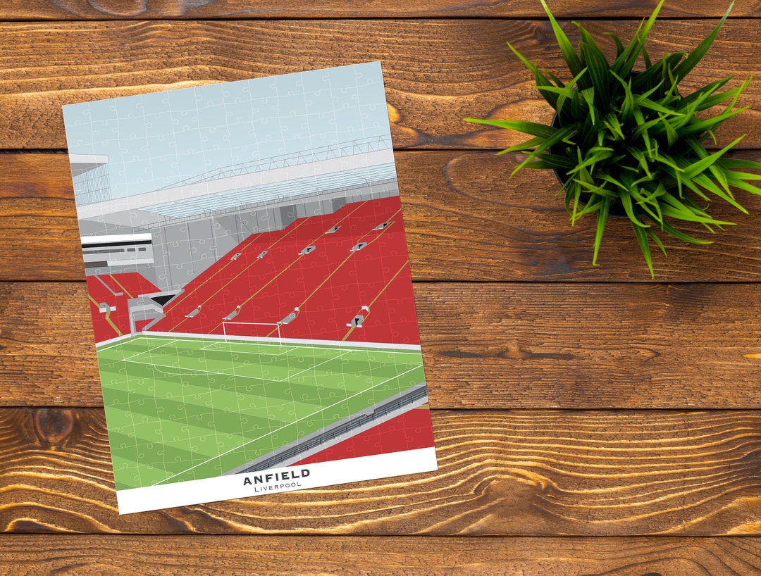 Liverpool Jigsaw Puzzle - Anfield - Etsy