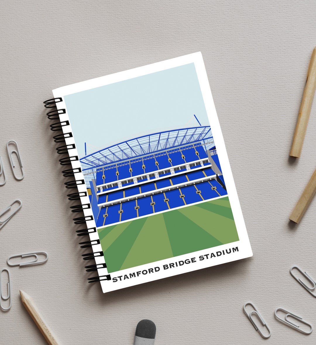 Chelsea Notebook - Stamford Bridge - Etsy