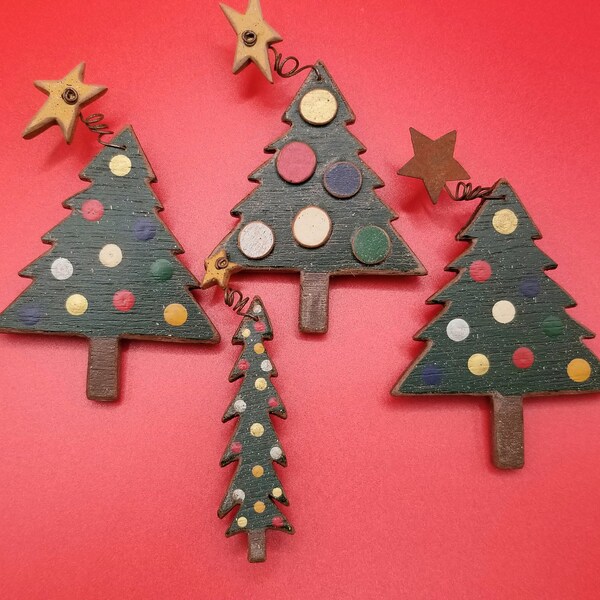 Christmas Tree Pin - Etsy