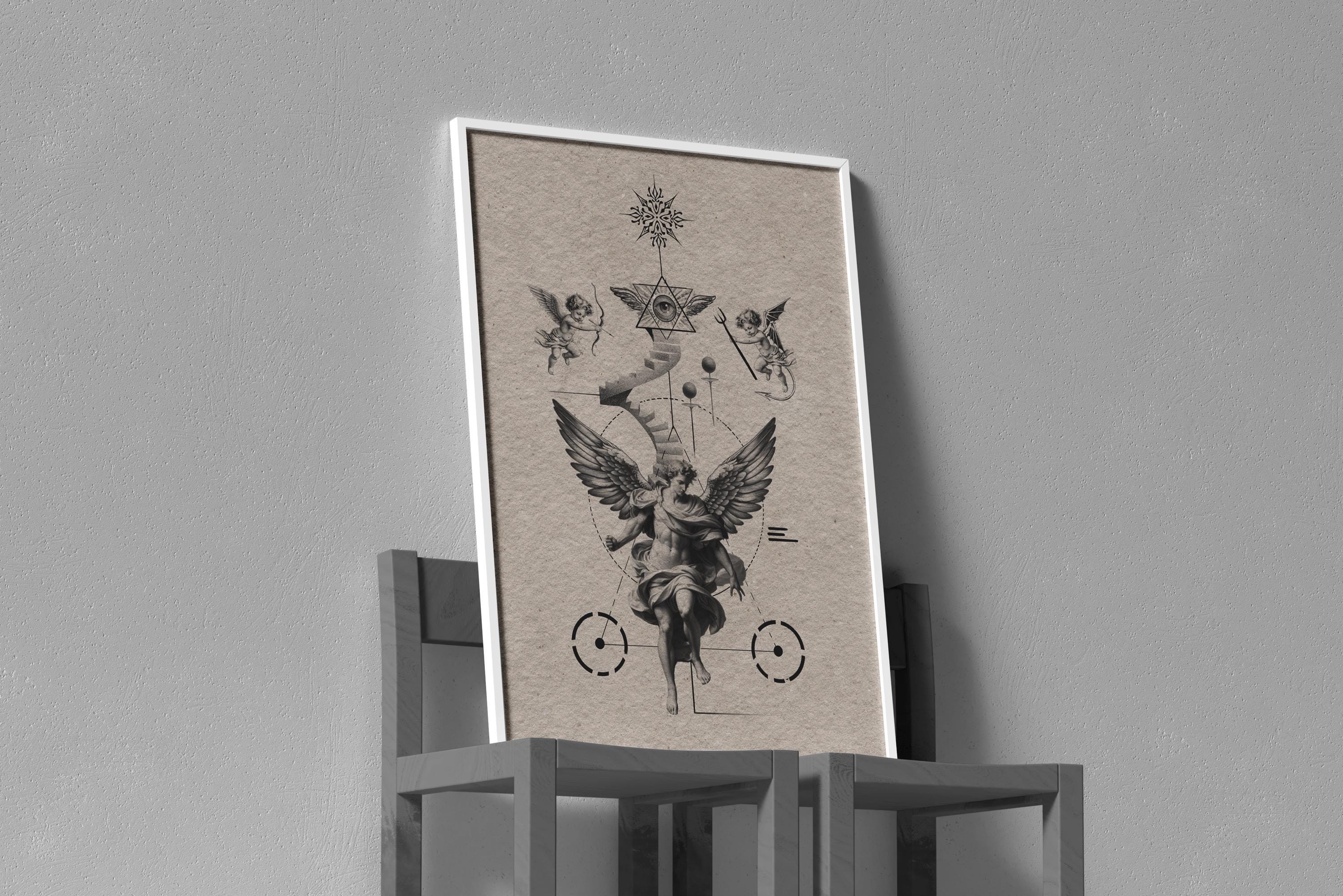 Sculpture Digital Download Printable Poster,brush Stroke,unique,rare ...