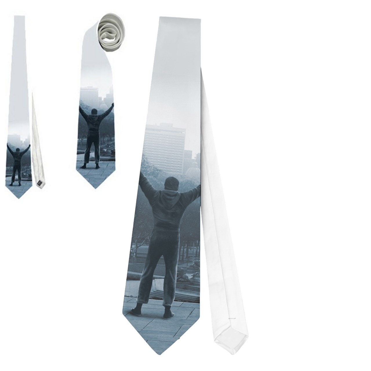 Necktie Rambo Terminator John Mclane Rocky Skynet Halloween 80s Action ...
