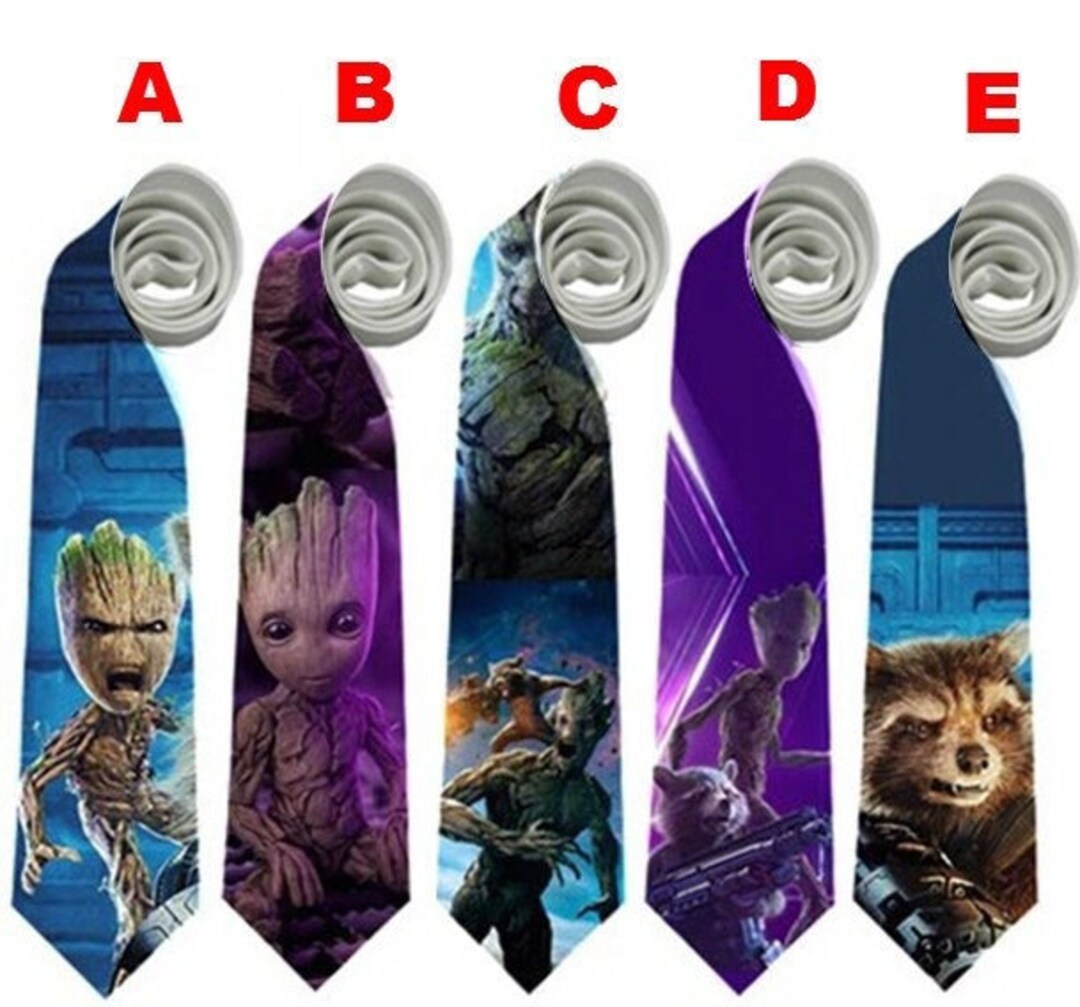 Necktie Gotg Guardians Galaxy Yondu Mantis Star Lord Drax the Destroyer ...
