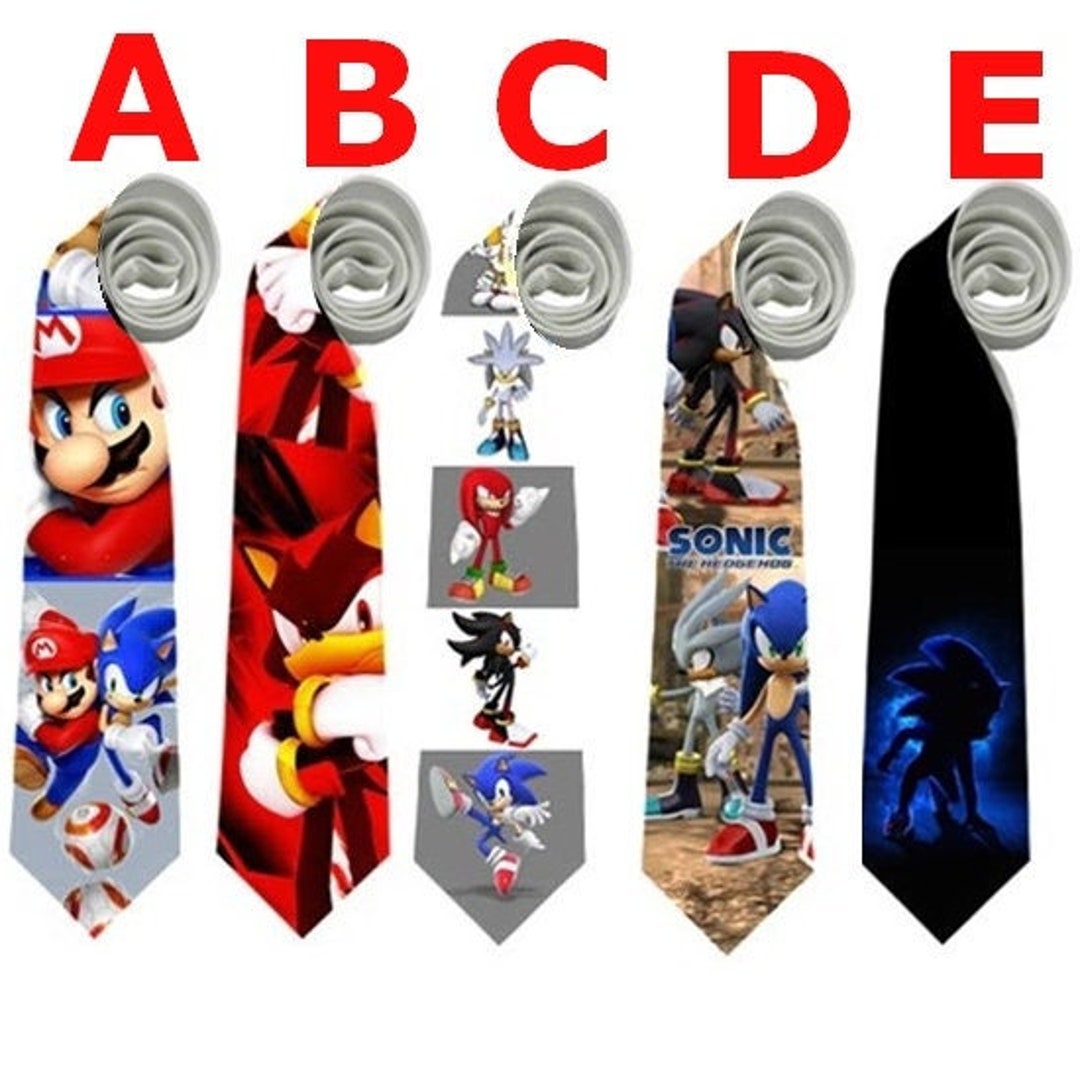 Necktie Tails Mario Shadow Knuckles Silver Hedgehog Rouge Amy Furry ...