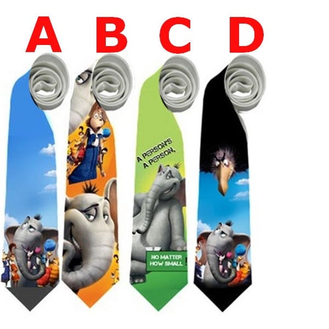 Necktie Horton Ned Jojo Sally Tie Cosplay - Etsy