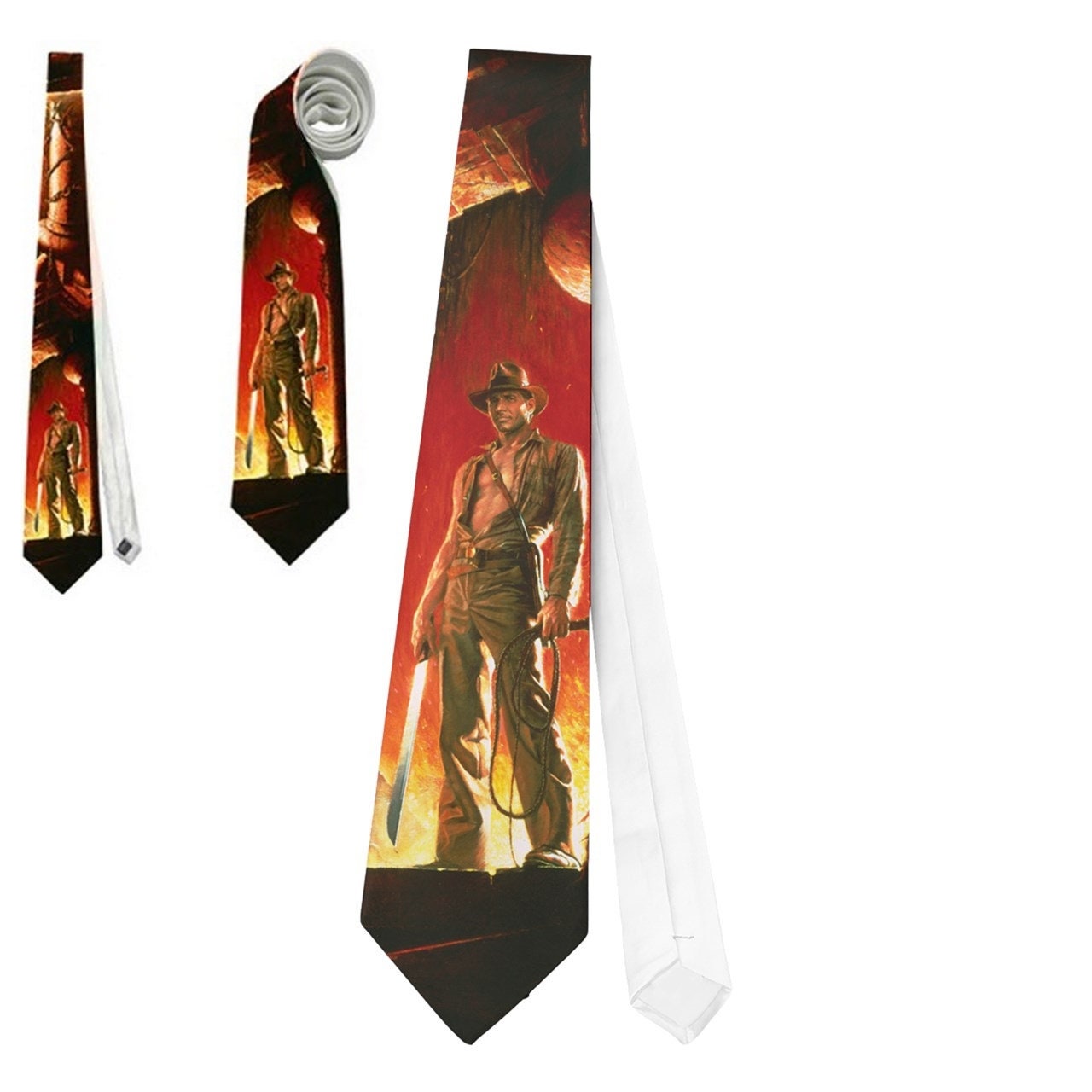 Necktie Indiana Jones Sallah Tie Halloween Cosplay - Etsy