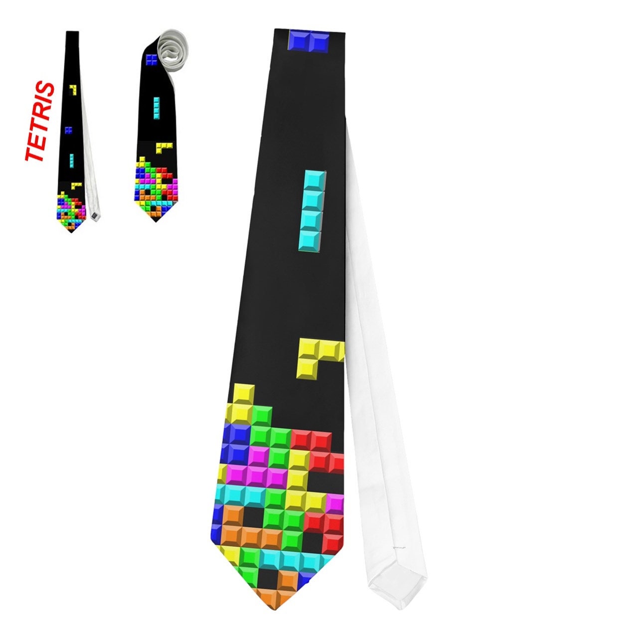 Necktie Retro Games Duck Hunt Space Inviders Tetris Prince - Etsy