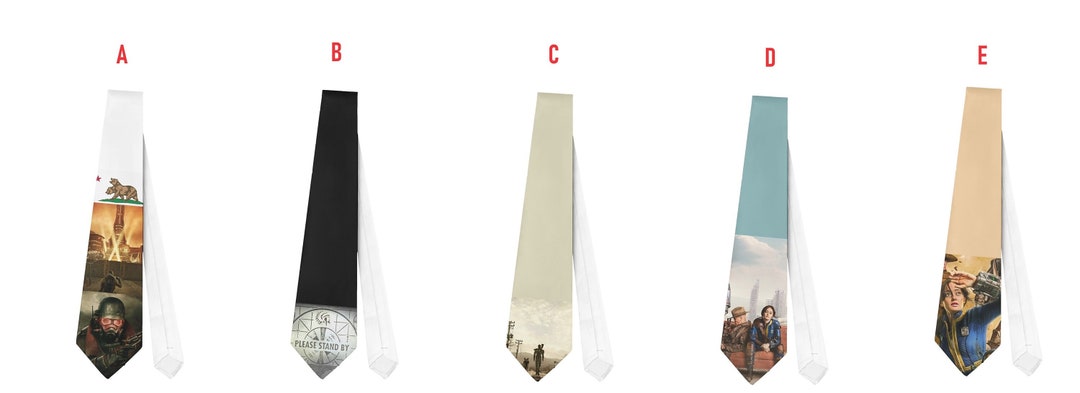 Necktie Fallout Enclave Brotherhood of Steel NCR New California ...