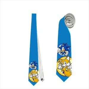 Necktie Tails Shadow Knuckles Silver Hedgehog Furry Jet Japanese Tie ...