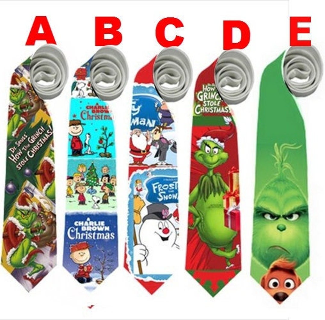 Necktie the Grinch Stole Christmas Charlie Brown Frosty Snowman Cosplay ...
