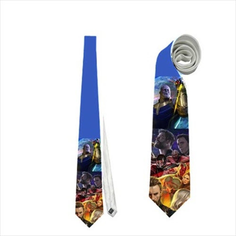 Necktie Hulk Thor Tony Stark Ironman Hulkbuster MK I Captain - Etsy