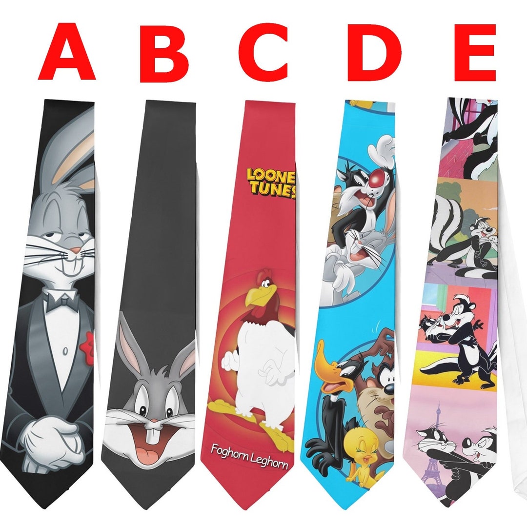 Necktie Foghorn Leghorn Bugs Bunny Daffy Duck Pepe Le Pew Suit Cosplay ...