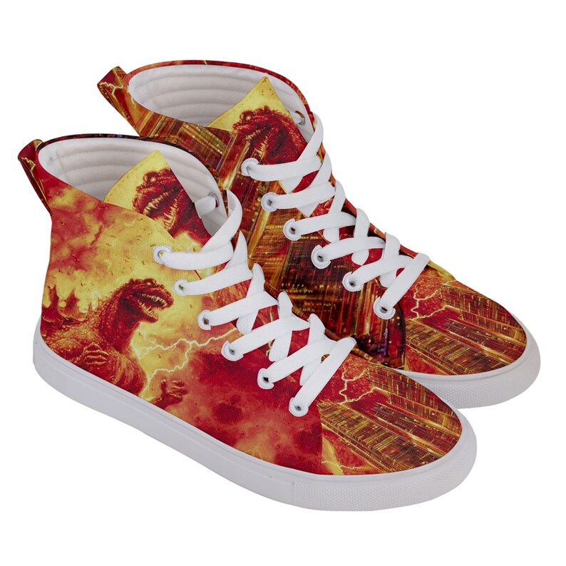 Shin Godzilla Gojira Kaiju Tokusatsu Sneakers Shoes READ the ...