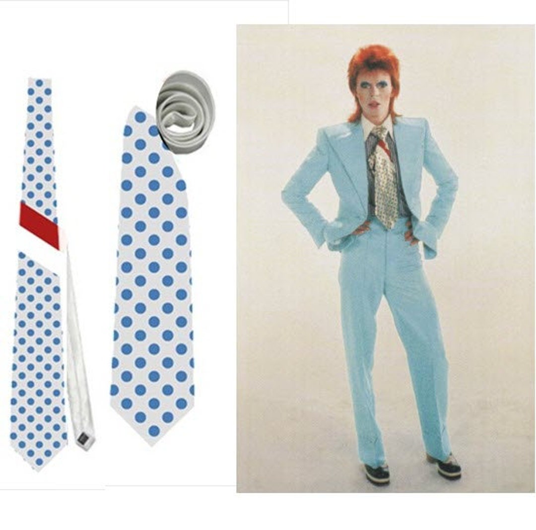 Necktie Ziggy Stardust David Bowie Life on Mars Cosplay - Etsy