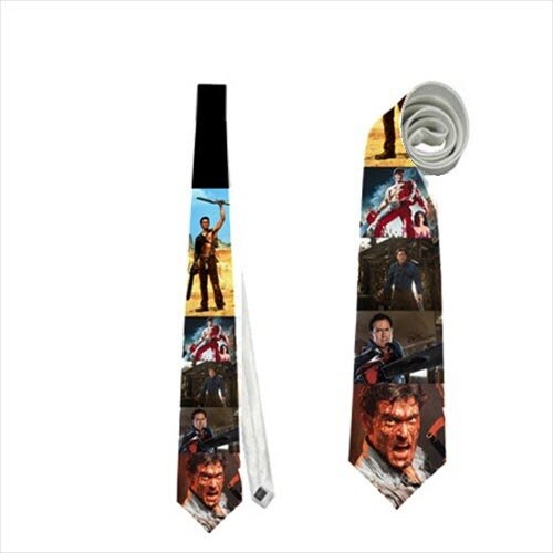 Necktie Ash Chainsaw Zombies Cemetery Addams Morticia Dead Predator ...