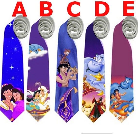 Necktie Aladdin Aladin Sultan Genie Jasmine Jazmine Classic - Etsy