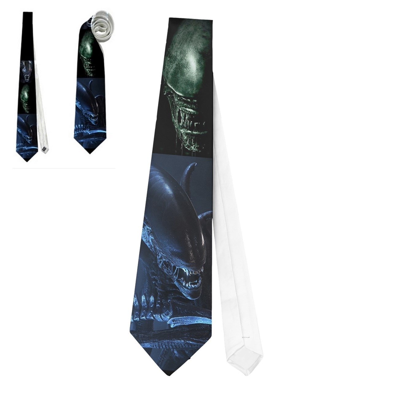 Necktie Chainsaw Alien Xenomorph Shining Redrum Edward Scissorhands ...
