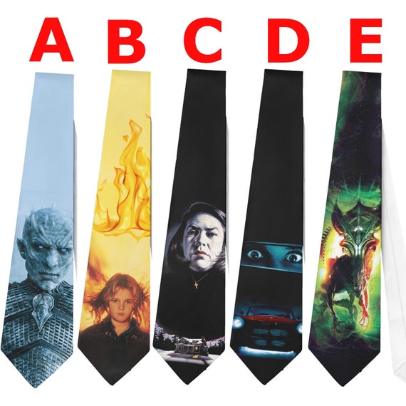 Necktie Alien Xenomorph Night King White Walker Misery - Etsy