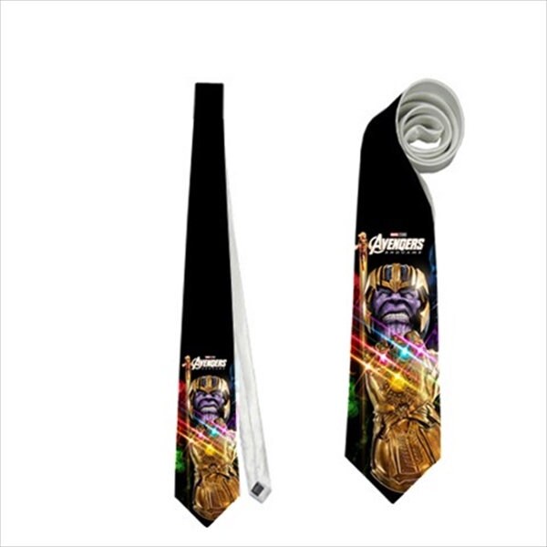 Necktie Hulk Thor Tony Stark Ironman Black Widow Captain America ...