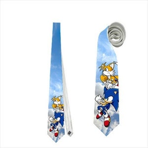 Necktie Tails Shadow Knuckles Silver Hedgehog Furry Jet Japanese Tie ...